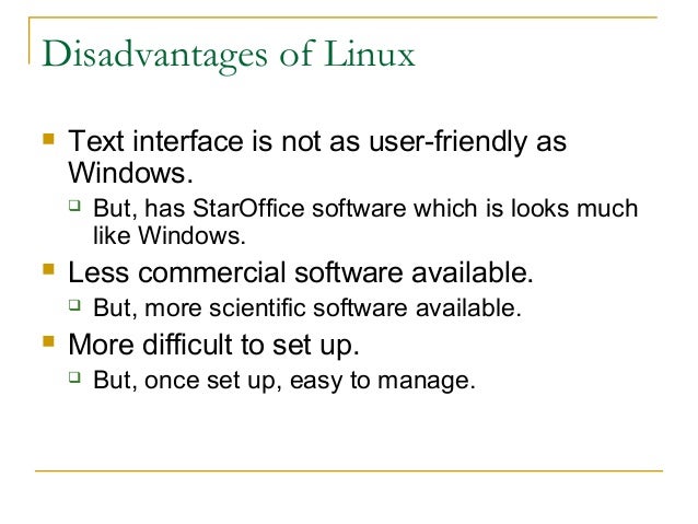 Linux history & features