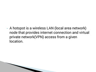Linux hotspot | PPT