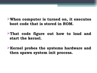 Linux installation and booting process | PPT