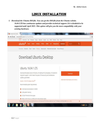 Linux installation | PDF
