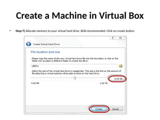 how to install ubuntu using virtual machine | PPTX
