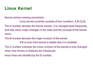 Linux internal | PPT