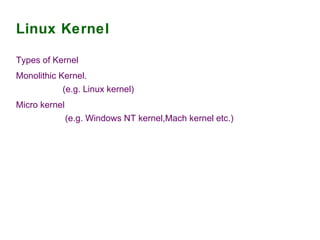 Linux internal | PPT