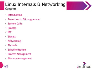 Linux-Internals-and-Networking | PPT