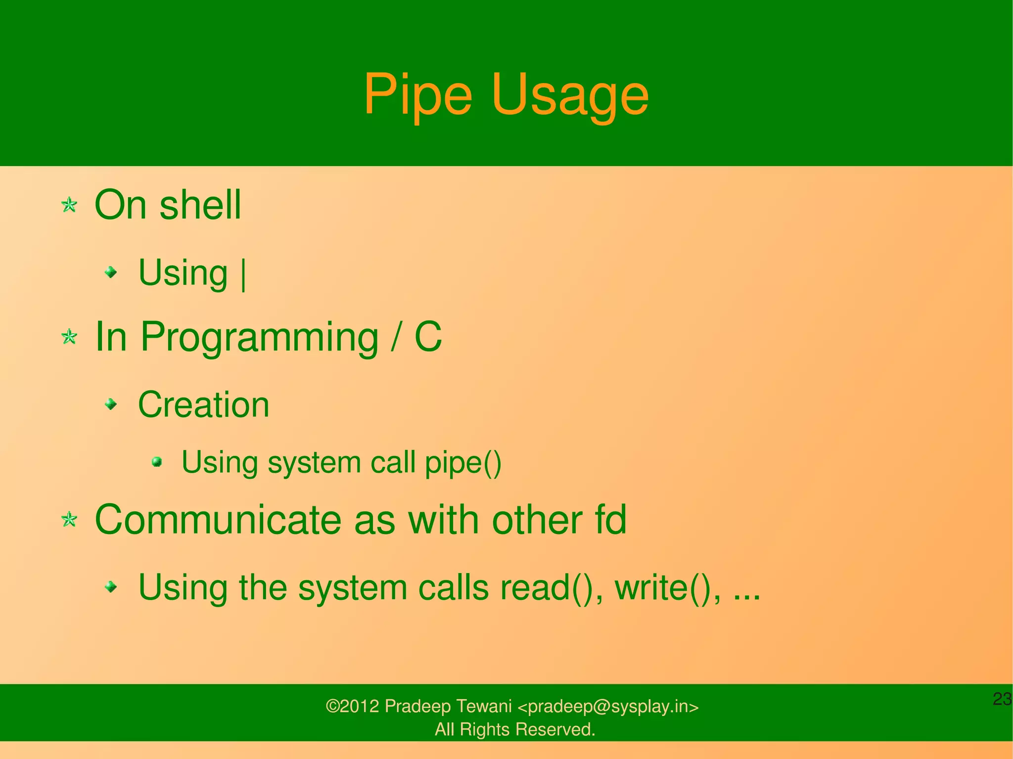 Linux Internals Part - 3 | PPT