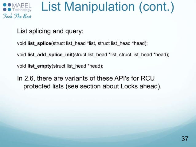 Linux internals v4 | PPT