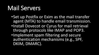 Linux Internet Servers. An overview of the Environment | PPT