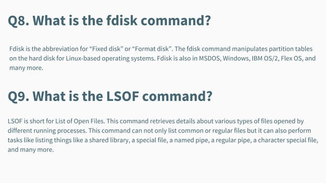 Linux Interview Questions and Answers.pdf | Operating Systems | Computer Software and Applications