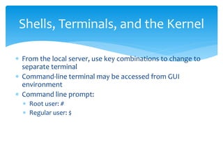 Linux introduction Class 03 | PPT