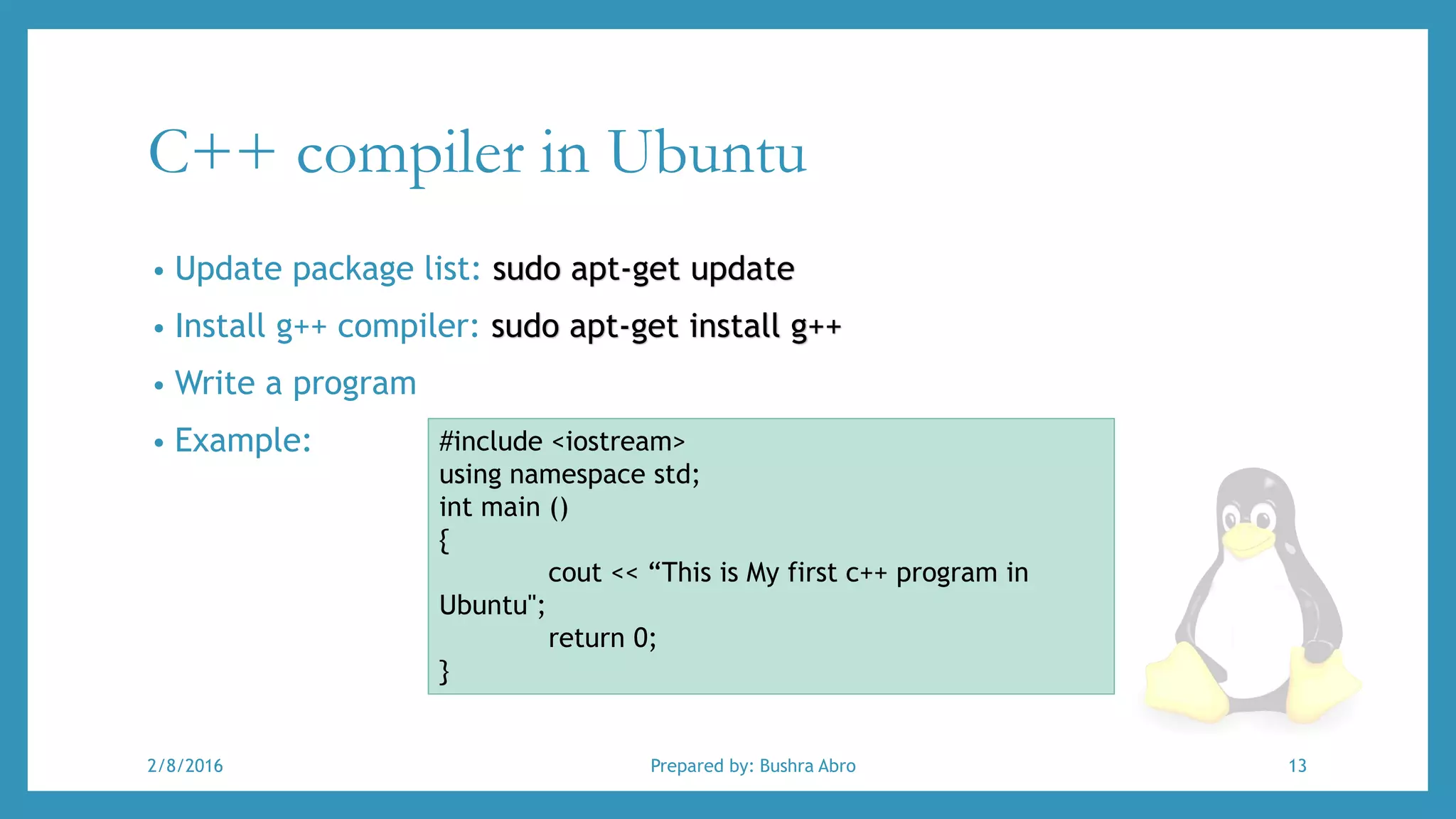 Linux introduction | PPT