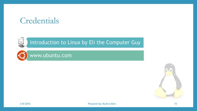 Linux introduction | PPT