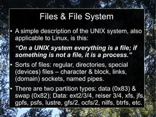 Linux introduction (eng) | PDF