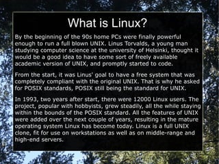 Linux introduction (eng) | PPT