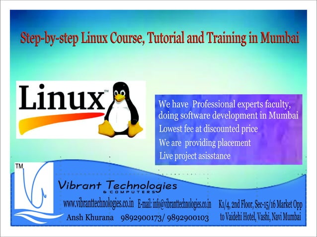 Linux - Introductions to Linux Operating System | PPT