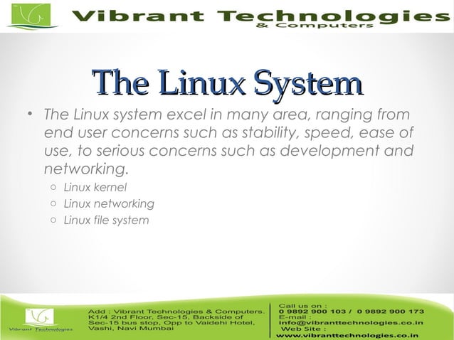 Linux - Introductions to Linux Operating System | PPT