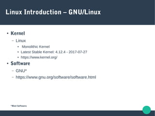 Linux Introduction - Yousefpour - Rahnema College | PPT