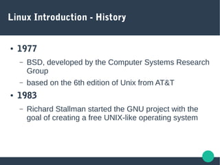 Linux Introduction - Yousefpour - Rahnema College | PPT