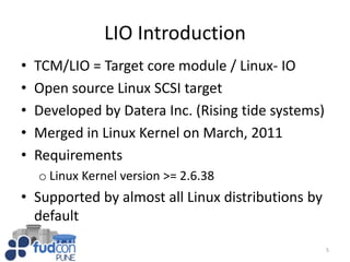 LinuxIO-Introduction-FUDCon-2015 | PPT