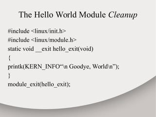 Linux kernel code | PDF