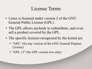 Linux kernel code | PDF