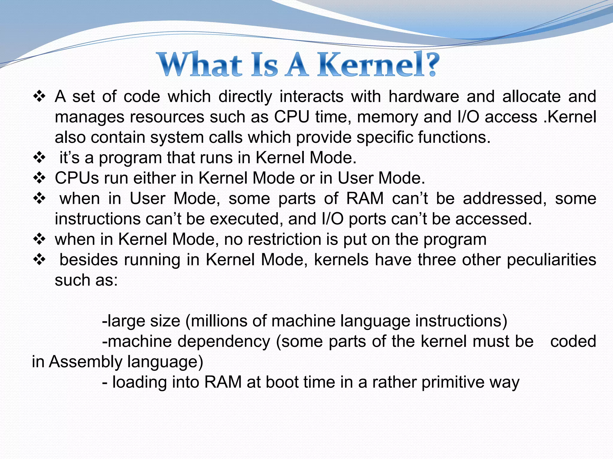 Linux kernel | PPTX