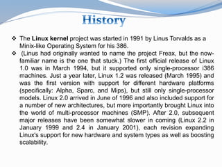 Linux kernel | PPTX