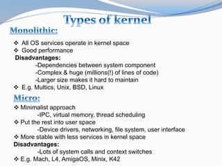 Linux kernel | PPTX