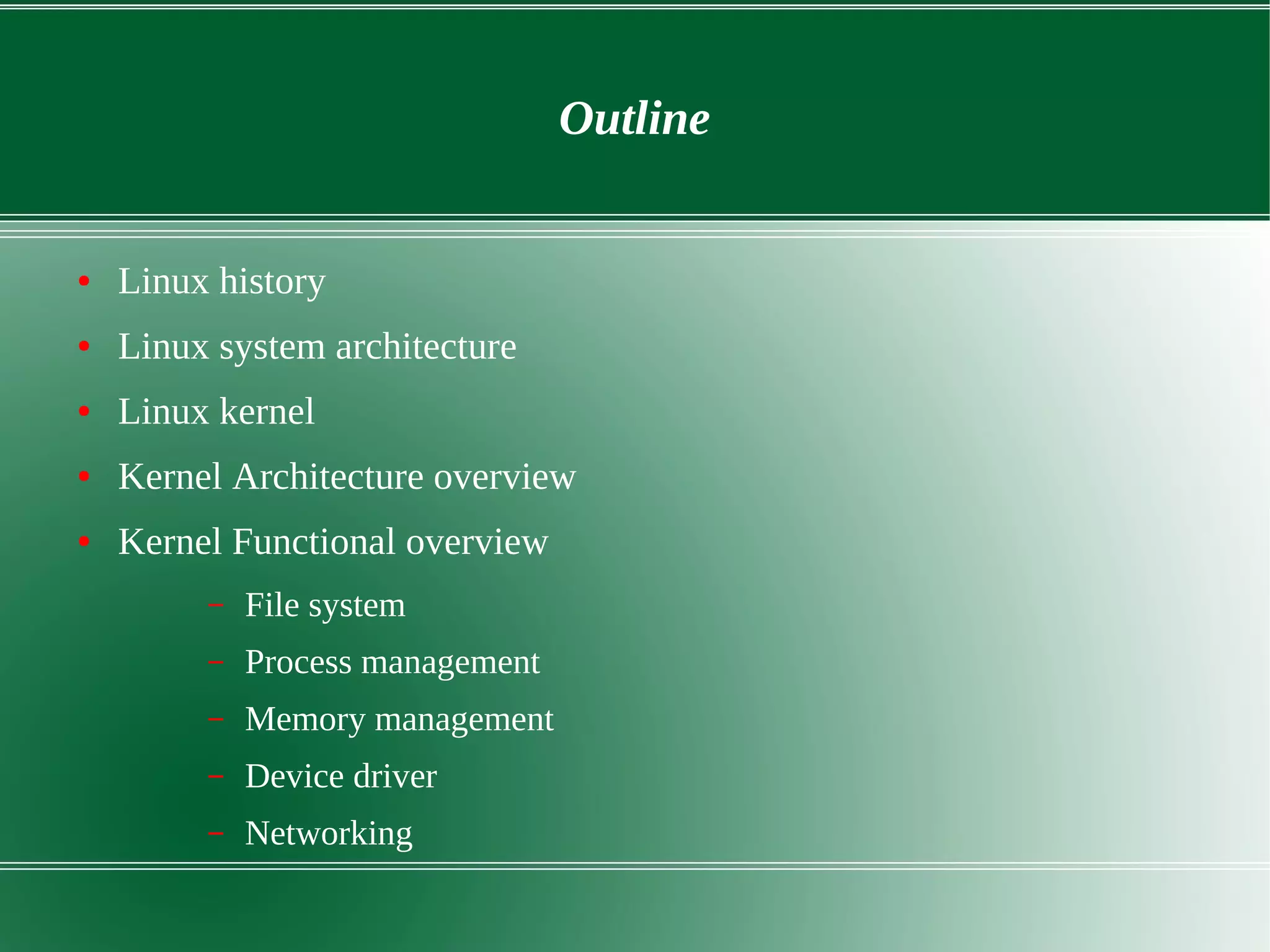 Linux kernel architecture | PDF | Operating Systems | Computer Software and Applications