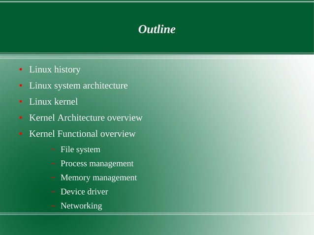 Linux kernel architecture | PDF | Operating Systems | Computer Software and Applications