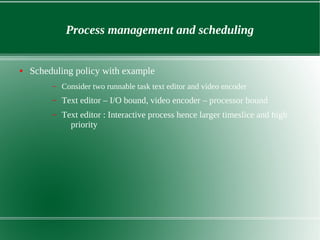 Linux kernel architecture | PDF