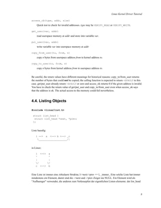 Linux kernel driver tutorial vorlesung | PDF