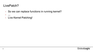 Linux Kernel Live Patching | PDF