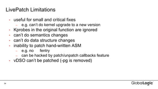 Linux Kernel Live Patching | PDF