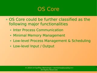 Linux Kernel Overview | PDF