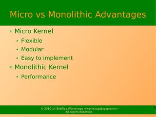 Linux Kernel Overview | PDF