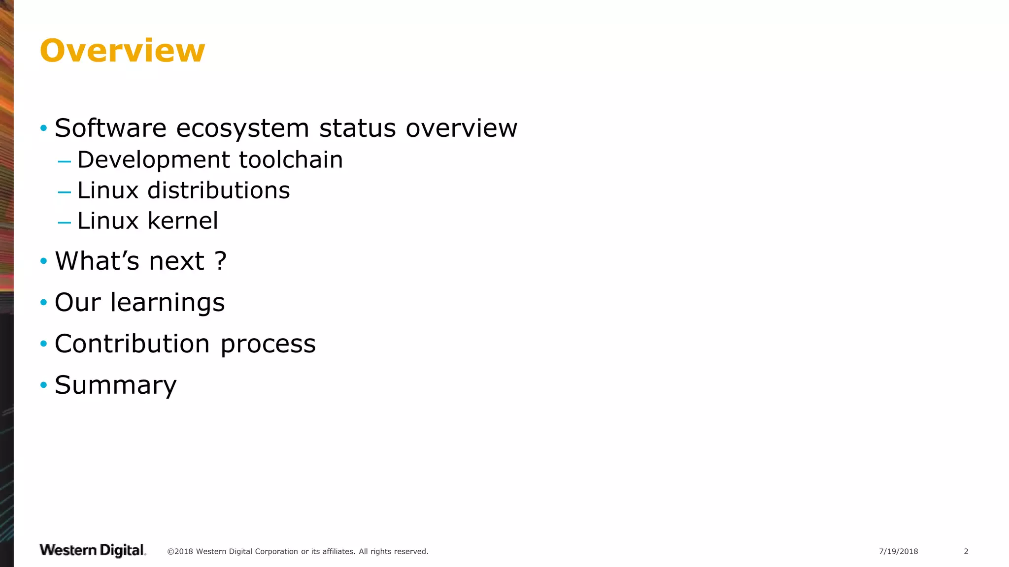 Linux kernel status in RISC-V | PPT