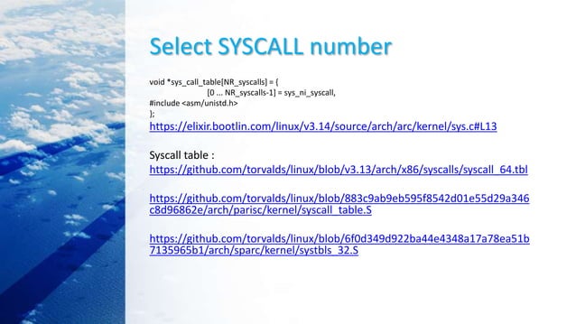 Linux kernel system call | PPT | Free Download