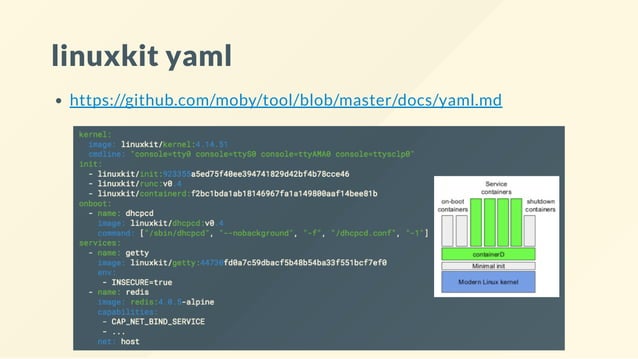 Immutable kubernetes architecture by linuxkit | PDF