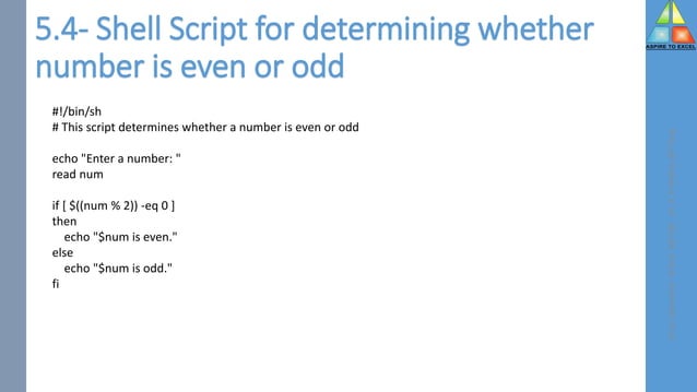 Basic Shell Programs | PPT