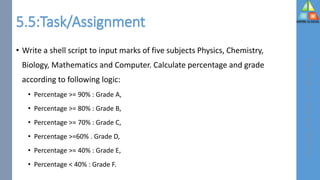 Basic Shell Programs | PPT