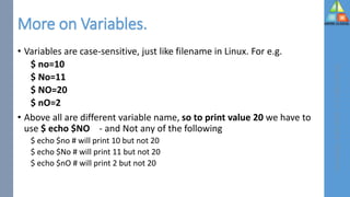 Control flow and related shell cripts | PPT