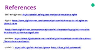 Java App On Digital Ocean: Deploying With Gitlab CI/CD | PPT