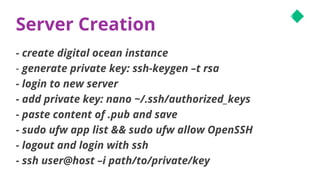 Java App On Digital Ocean: Deploying With Gitlab CI/CD | PPT