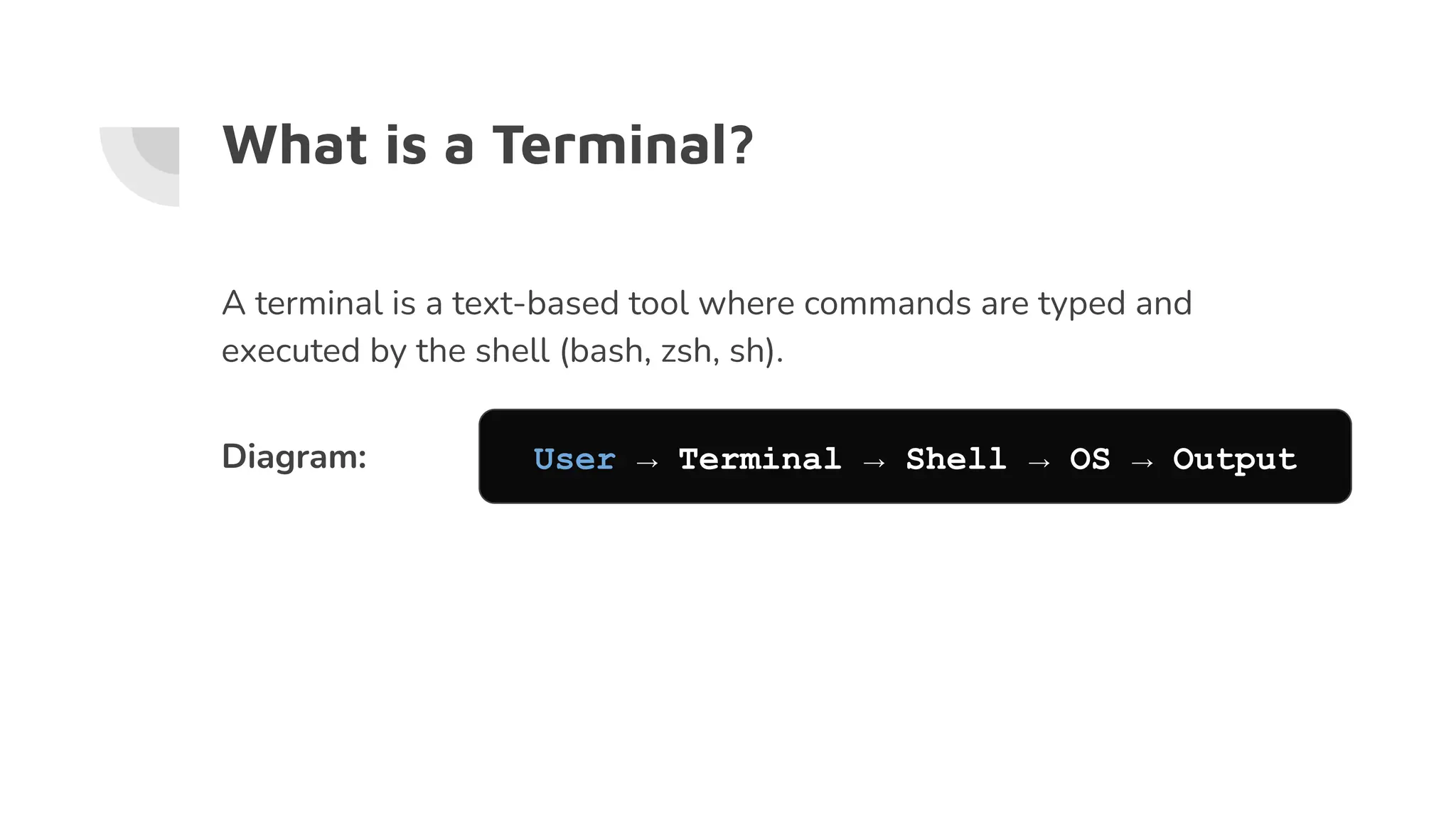 Linux / macOS Terminal and Commands —a command-line interface (CLI) | PDF