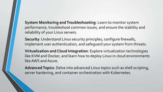 Linux Mastery Course at Jetking: Unleash the Power of Open Source | PPTX
