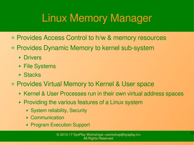Linux Memory Management