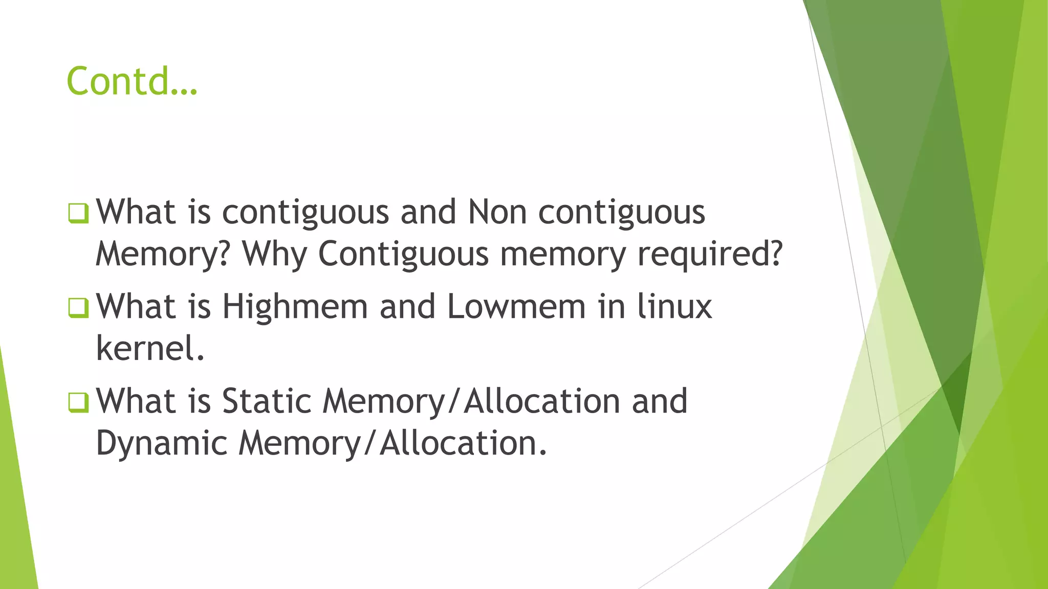 Linux Memory Management With Cma Contiguous Memory Allocator Pptx Operating Systems