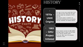 linux operatin system there is nothinf but efficiency and so on | PPT