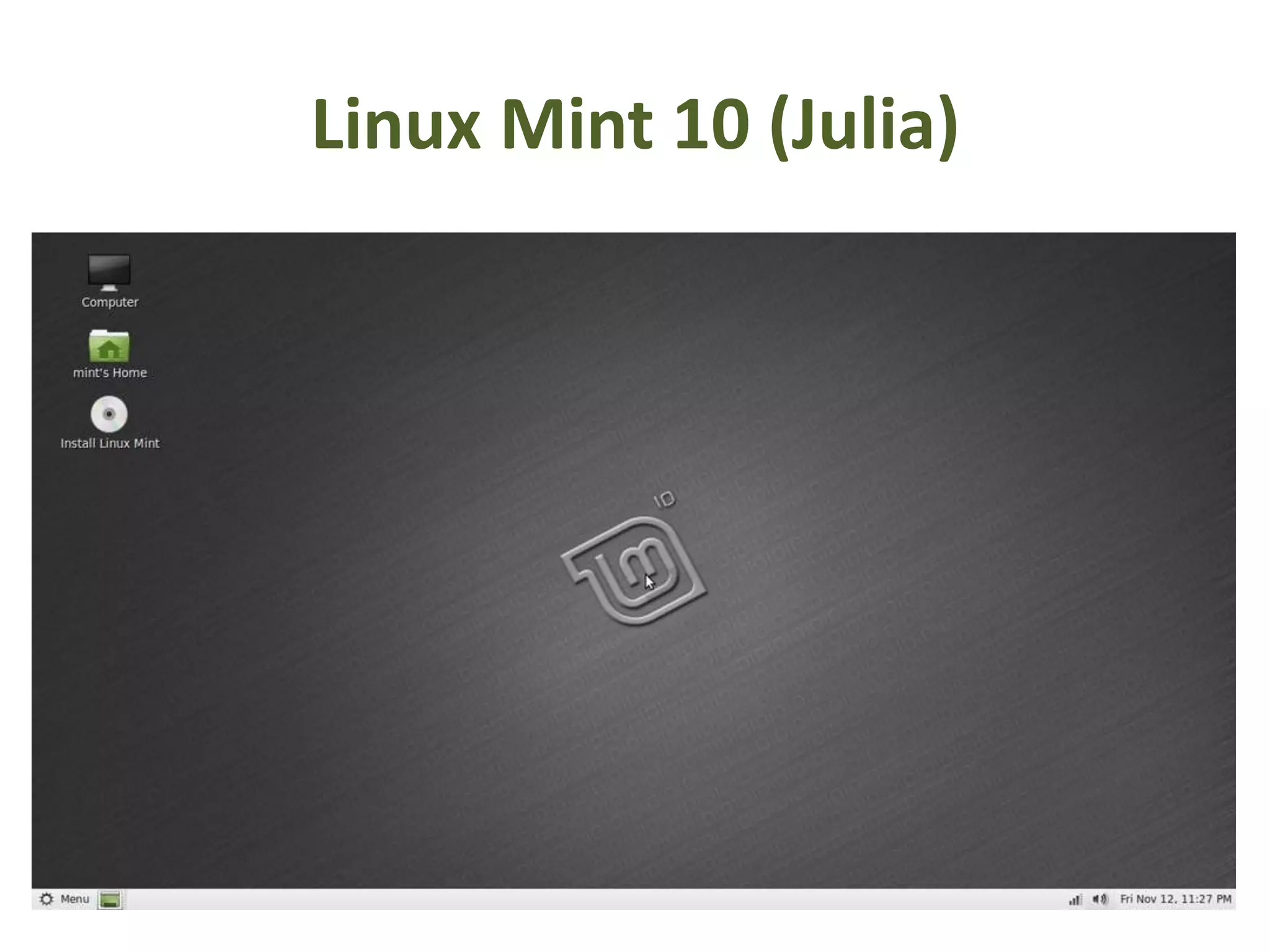 Linux Mint | PPTX