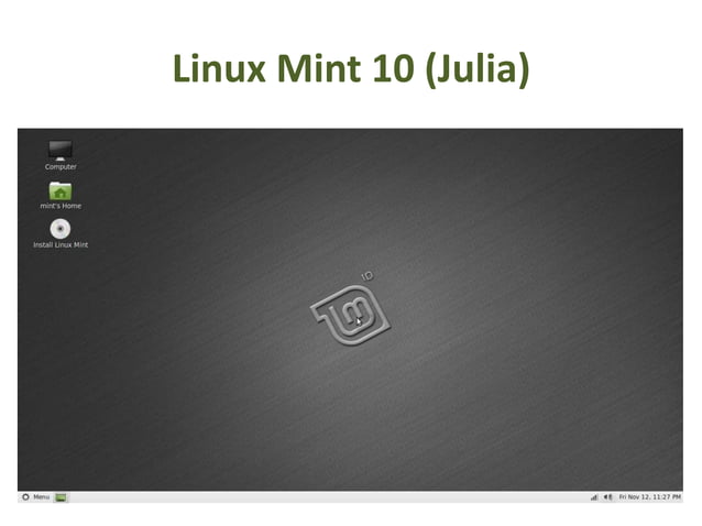 Linux Mint | PPTX